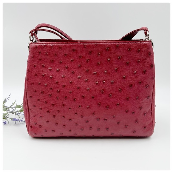 JRA | Bags | Genuine Ostrich Leather Crossbody Bag | Poshmark